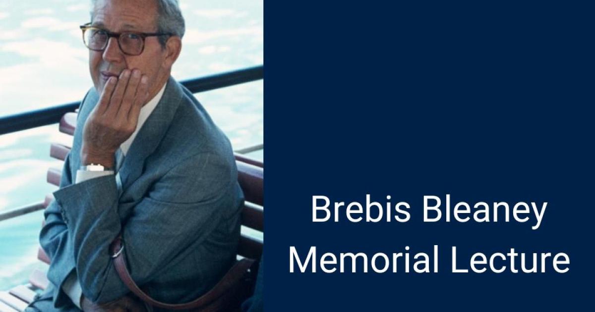 Brebis Bleaney Memorial Lecture | University of Oxford Department of ...